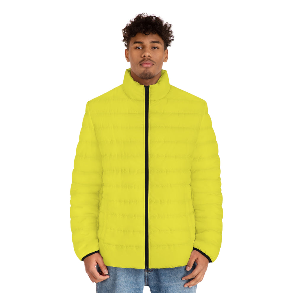 Puffer Jacket | Yellow – Solitary Isle